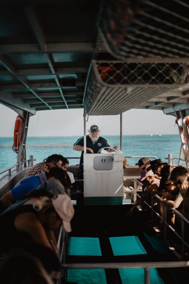 Glass Bottom Boat Tour | 1770 Reef Eco Tours